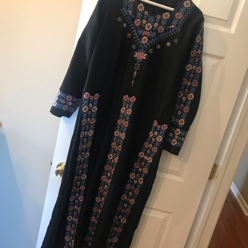 Palestinian Falasteeni Tatreez Embroidery Thobe - Gem